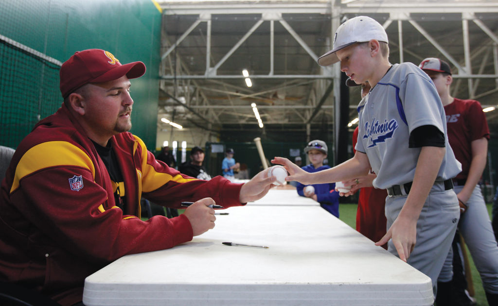 MlB slugger Billy Butler holds weekend clinic for area youth | News ...